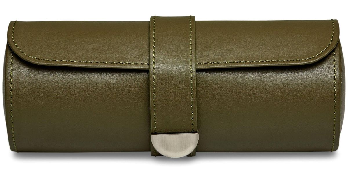 Wolf Vegan Earth Triple Watch Roll in Green | Lyst