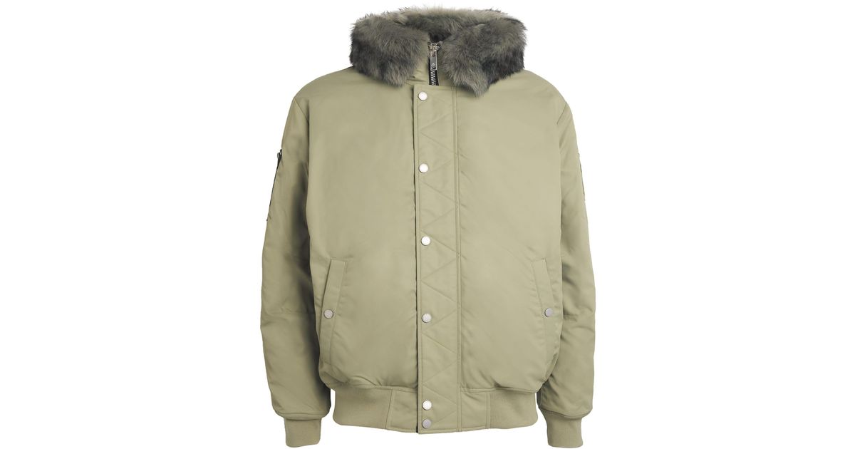 Moose Knuckles Denali Puffer Jacket in Green for Men | Lyst