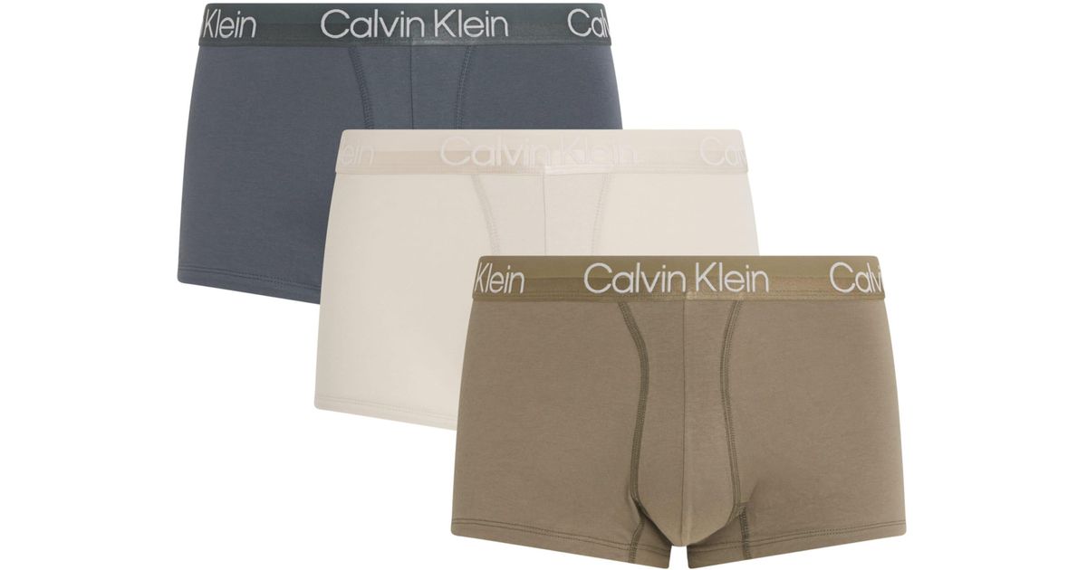 Calvin Klein Cotton Stretch Modern Structure Briefs in White for Men | Lyst