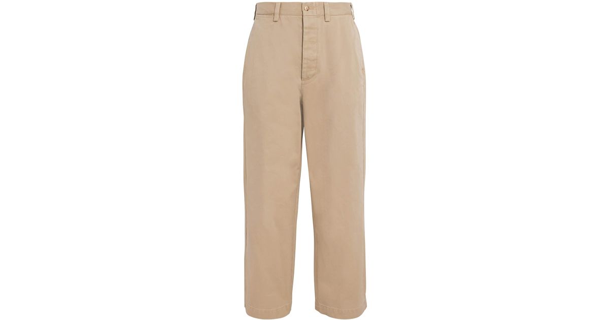 Polo Ralph Lauren The Big Chino Chinos in Natural for Men | Lyst
