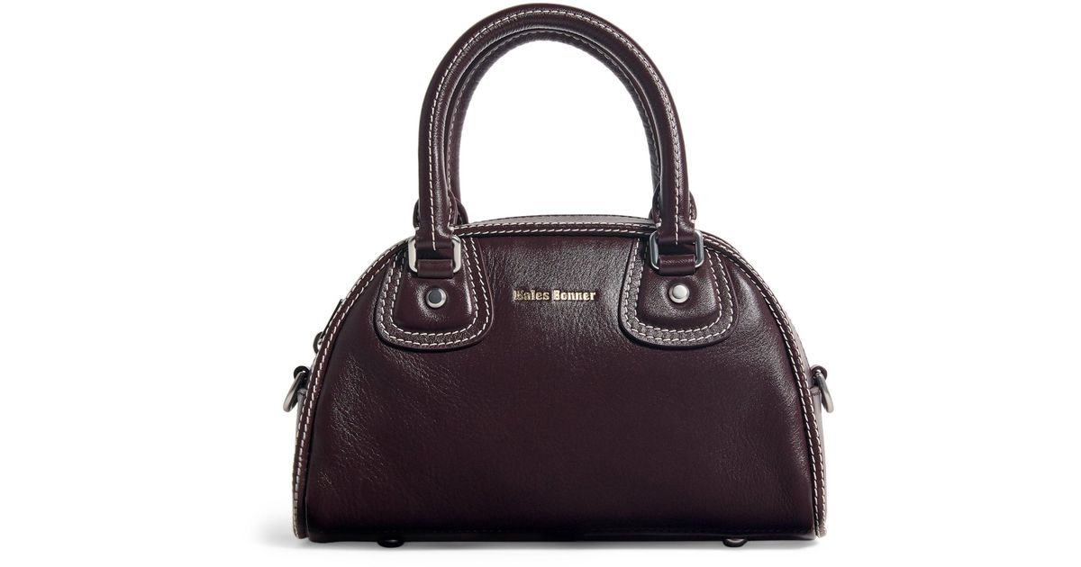 adidas X Wales Bonner Small Leather Cross-Body Bag in Purple for Men | Lyst