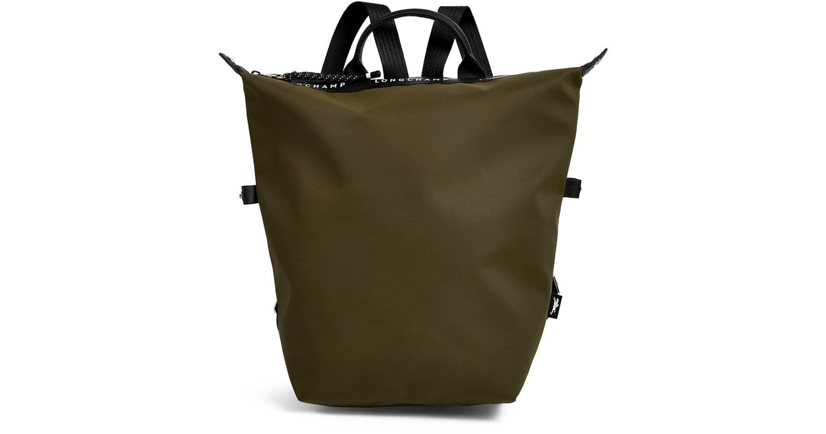 Longchamp Large Le Pliage Energy Backpack in Green | Lyst UK
