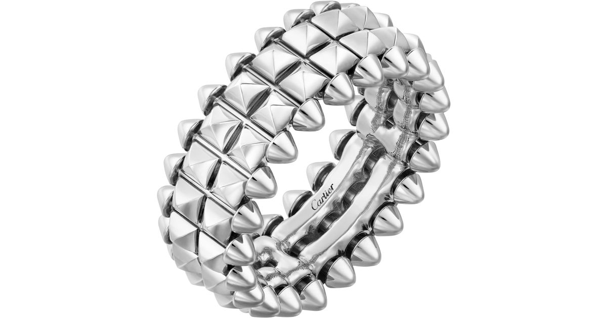 Cartier Double Clash De Ring in Metallic | Lyst UK
