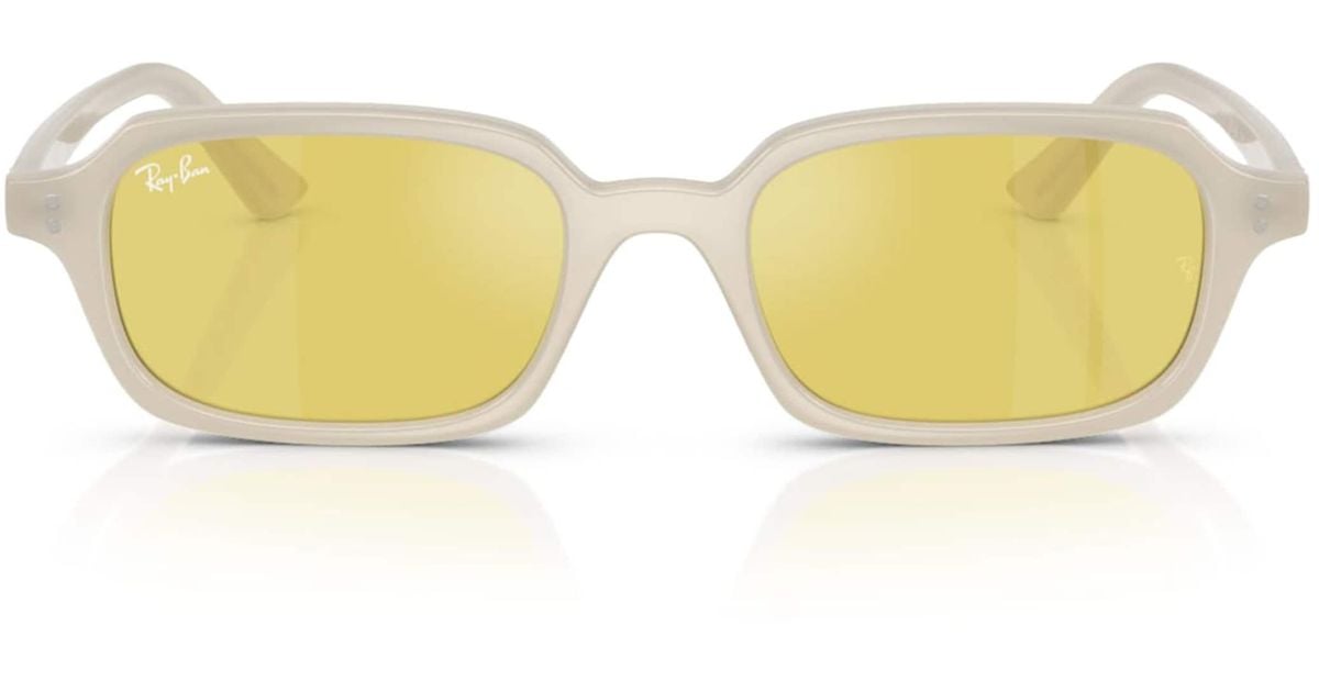 Ray-Ban Rb4455 Zuri Bio-Based Sunglasses in Yellow | Lyst UK