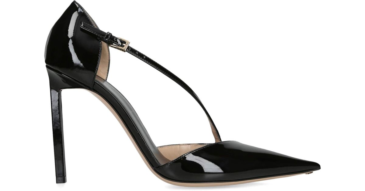 Tom Ford Patent Leather Eva D'Orsay Pumps 105 in Black | Lyst