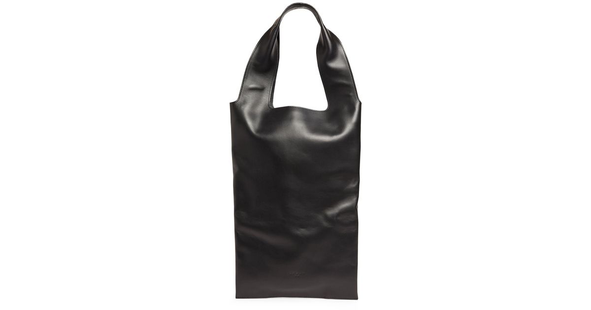 ATOMY Leather Grocery Bag in Black | Lyst Canada