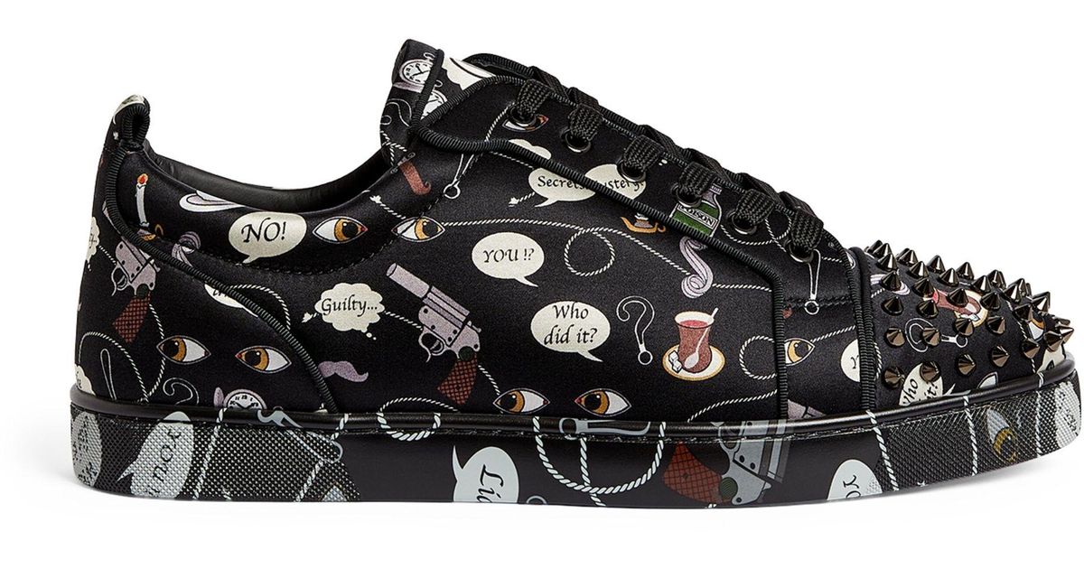 Christian Louboutin Weapons Fun Louis Junior Spike Orlato Sneakers in ...