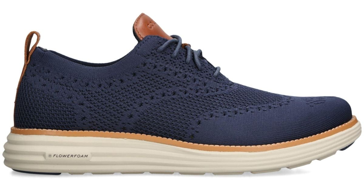 Cole Haan Øriginalgrand Remastered Stitchlite Oxford Sneakers in Blue ...