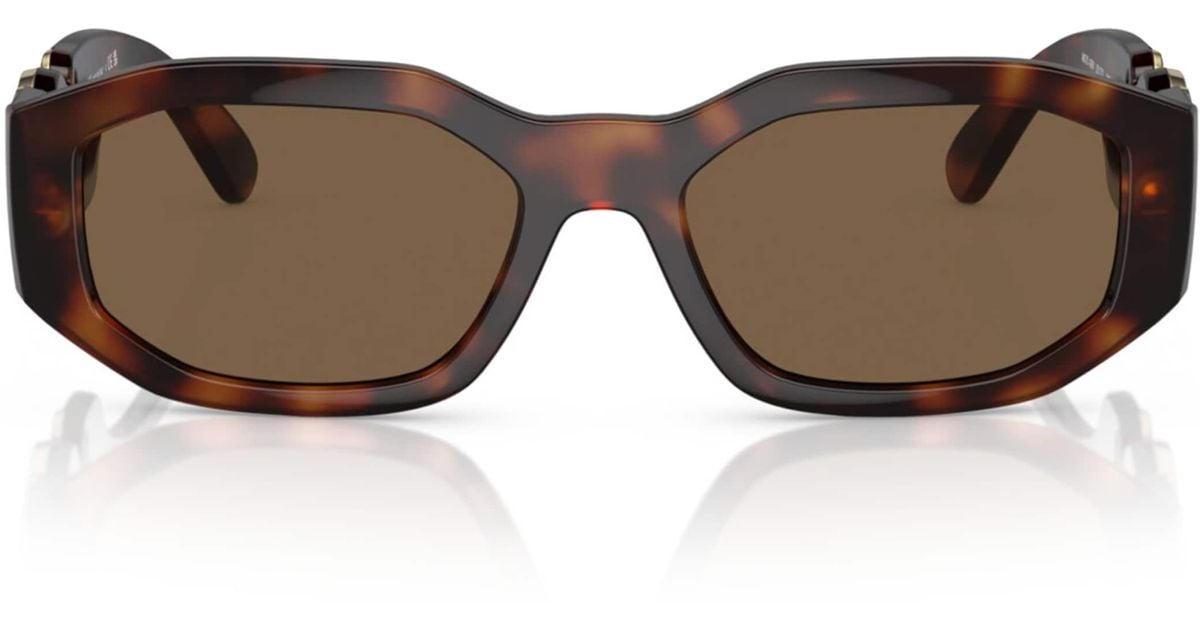 Versace Nylon Sunglasses in Brown | Lyst