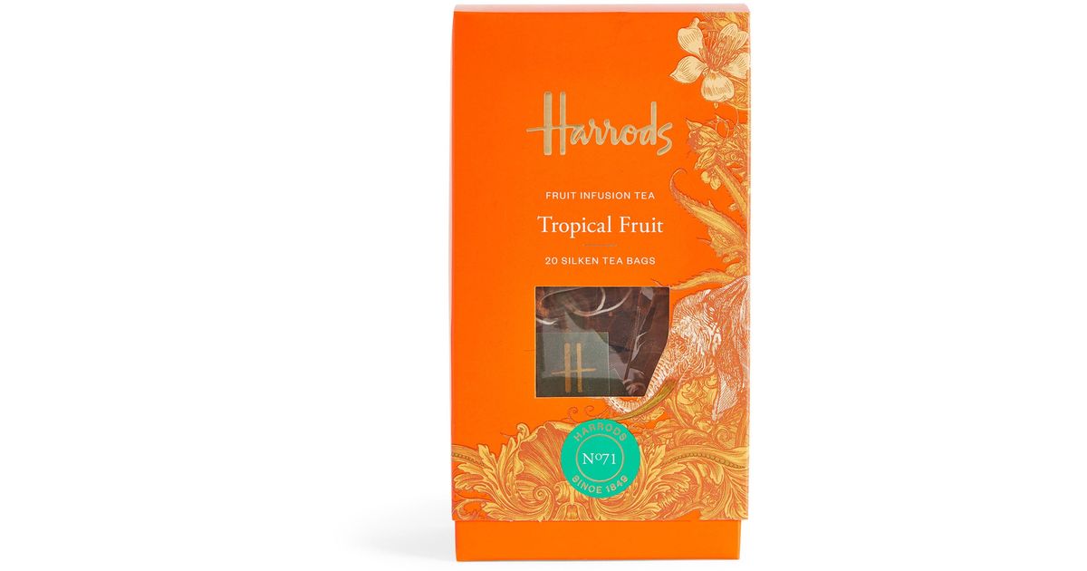 Harrods No. 71 Tropical Fruit Infusion Tea in Orange | Lyst