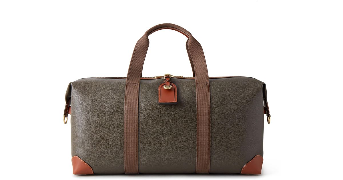 Mulberry Medium Clipper Holdall in Brown for Men | Lyst