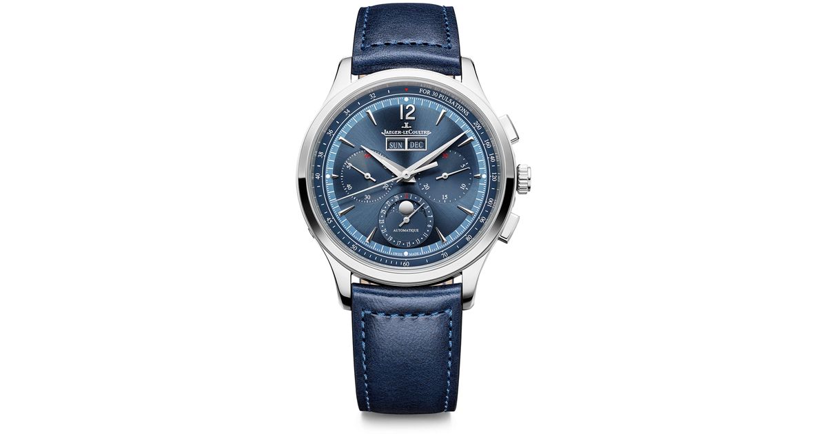 Jaeger-lecoultre Stainless Steel Master Control Chronograph Calendar ...