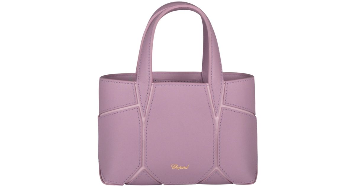 Chopard Mini Diamond Top-Handle Bag in Purple | Lyst UK