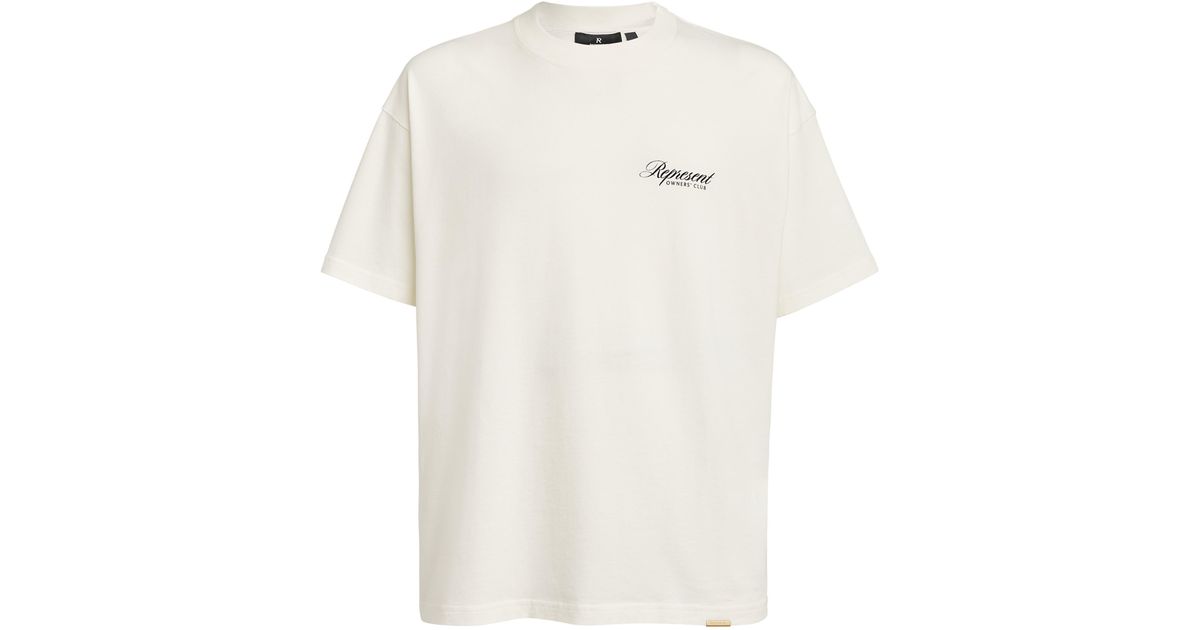 Represent X Harrods Owners' Club Bear T-Shirt in White for Men | Lyst