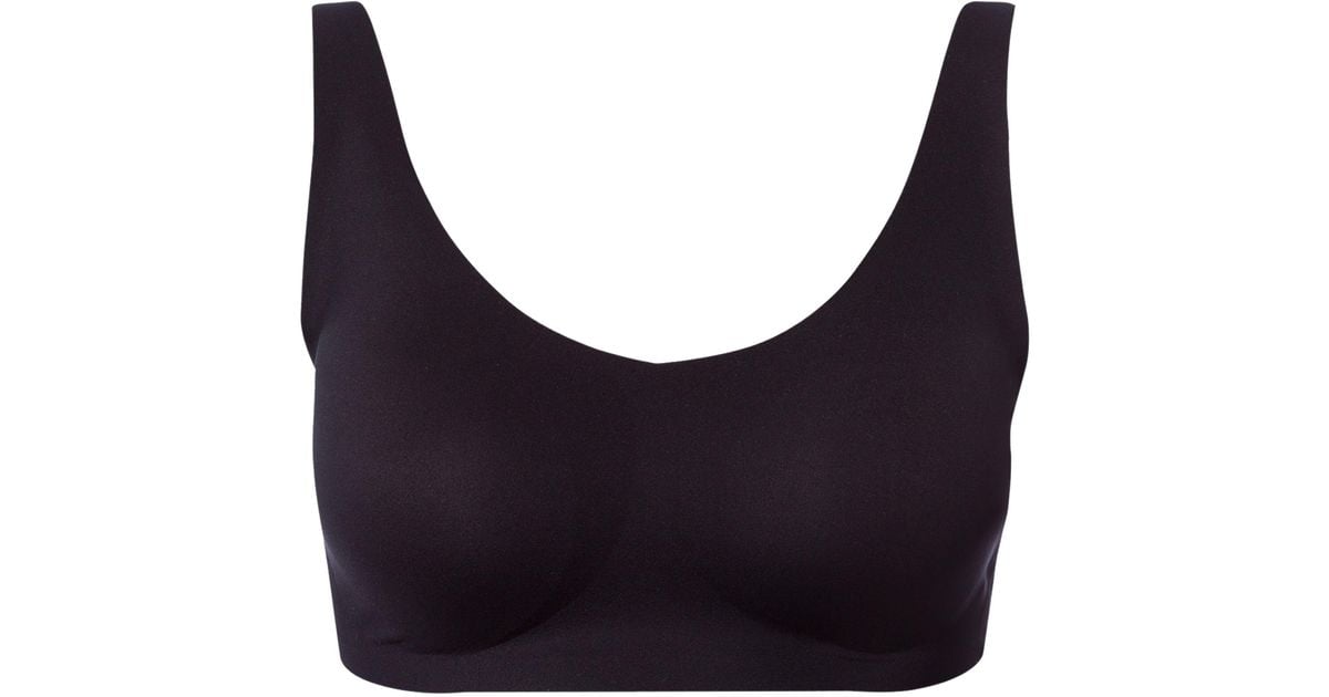 Hanro Invisible Touch Soft Cup Bra in Blue | Lyst