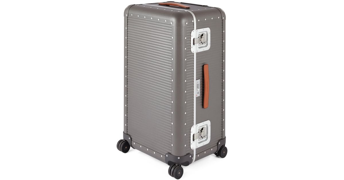Fpm Milano Bank Suitcase in Gray | Lyst