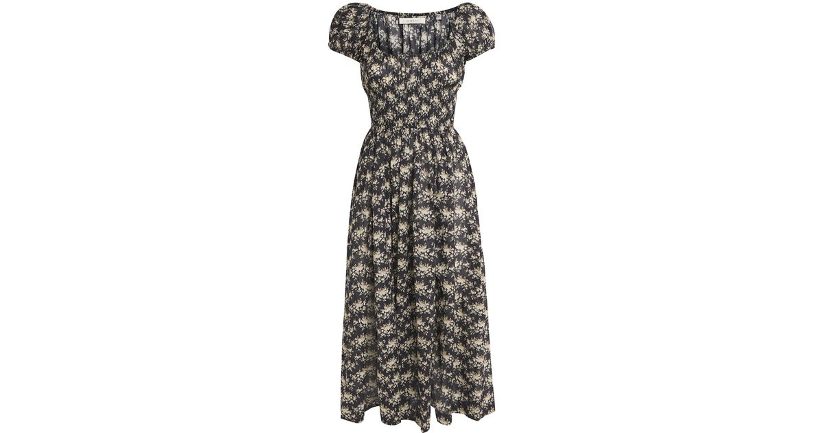 Doen Organic Cotton Quinley Midi Dress | Lyst