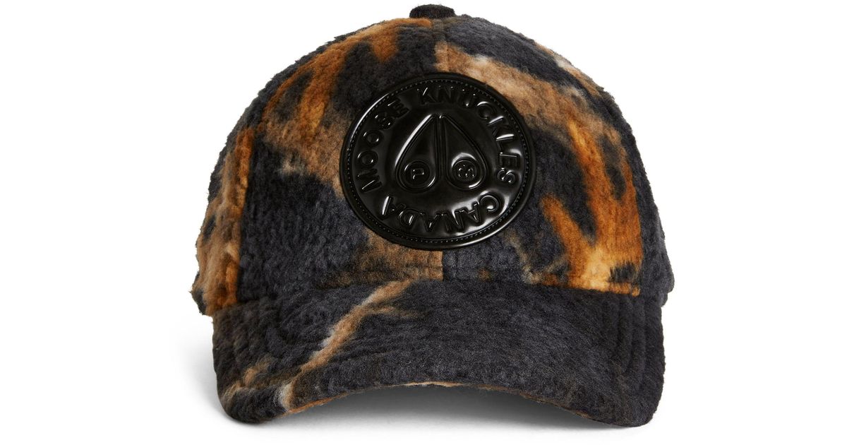 Moose Knuckles X Post Malone Fleece Cap in Black for Men | Lyst UK