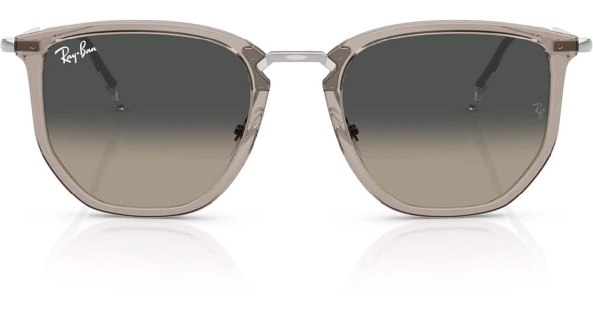 Ray-Ban Rb4451 Irregular Sunglasses in Grey | Lyst UK