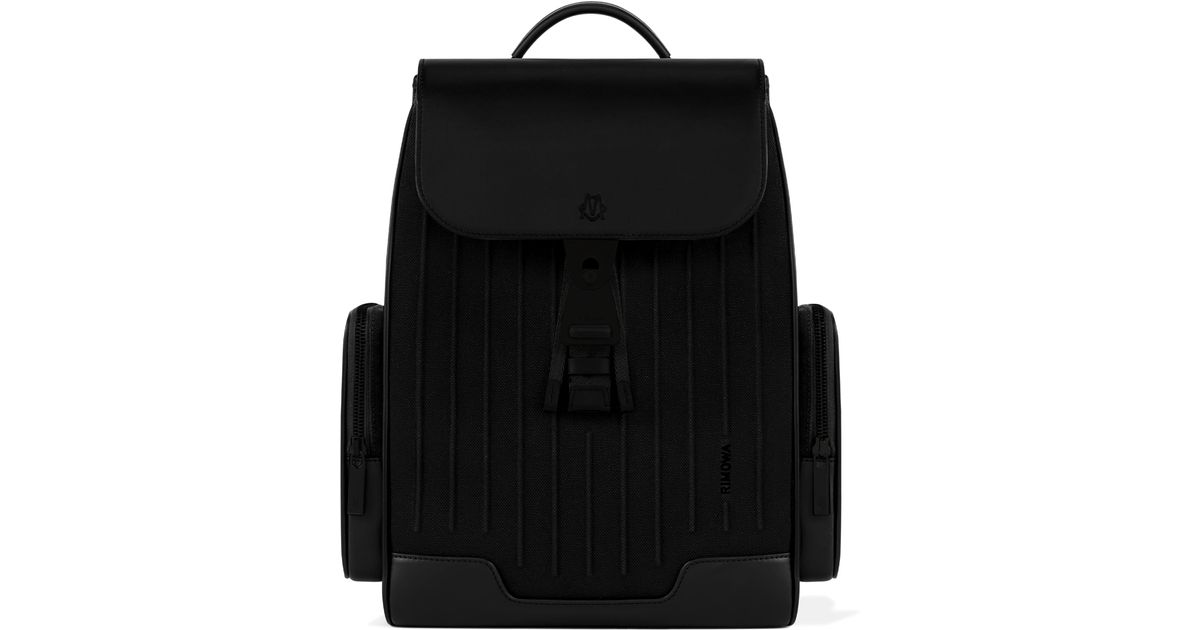 RIMOWA Never Still Flap Backpack in Black for Men | Lyst