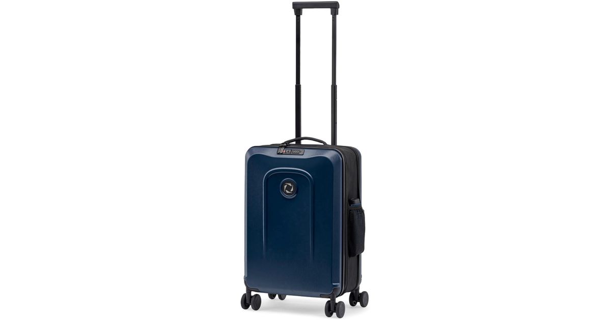 Senz° Foldaway Carry-On Suitcase in Blue | Lyst