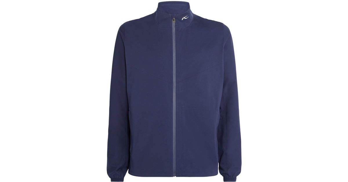 Kjus Rain Rescue Golf Jacket in Blue for Men | Lyst