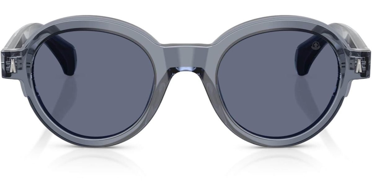 Moncler Acetate Rondosa Me6003 Sunglasses in Blue | Lyst UK