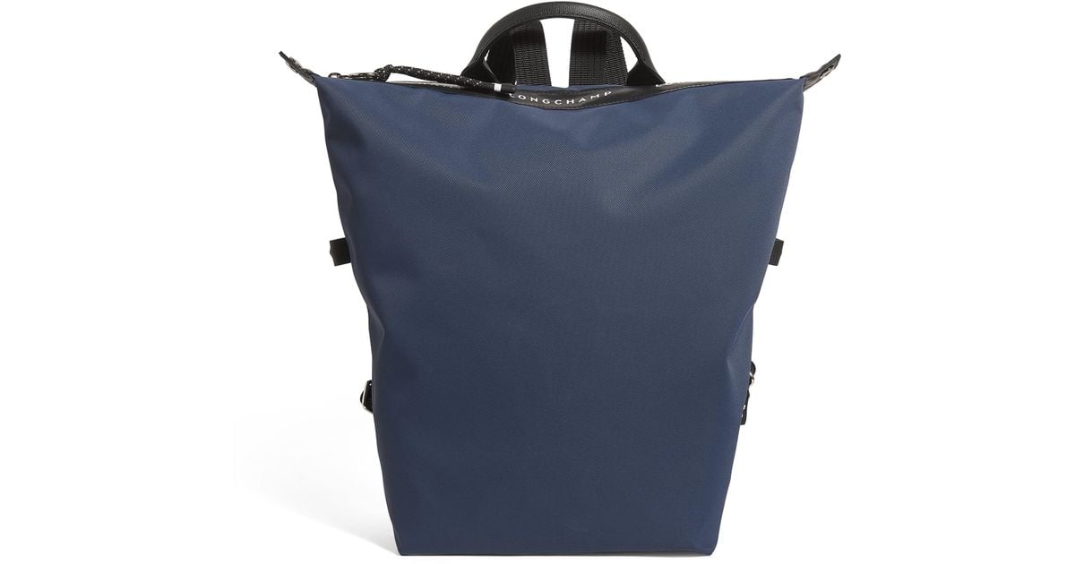 Longchamp Large Le Pliage Energy Backpack in Blue | Lyst UK