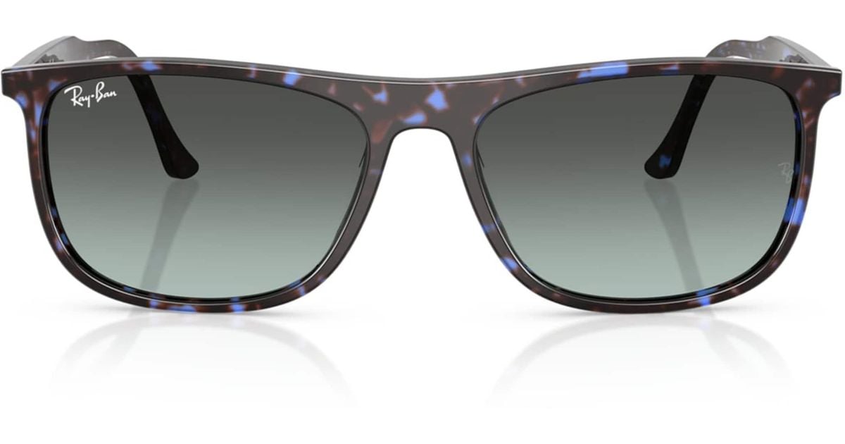 Ray-Ban Rb2216 Rectangle Sunglasses in Grey | Lyst UK