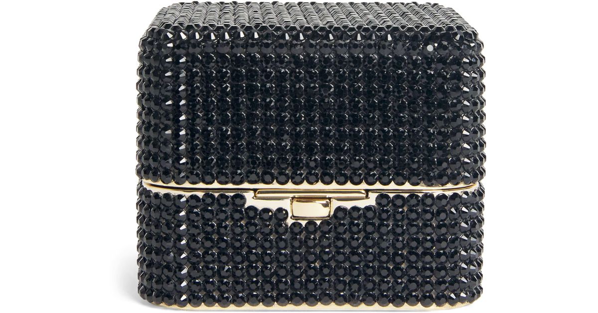 Judith Leiber Miniature 'Say Yes' Box in Black | Lyst