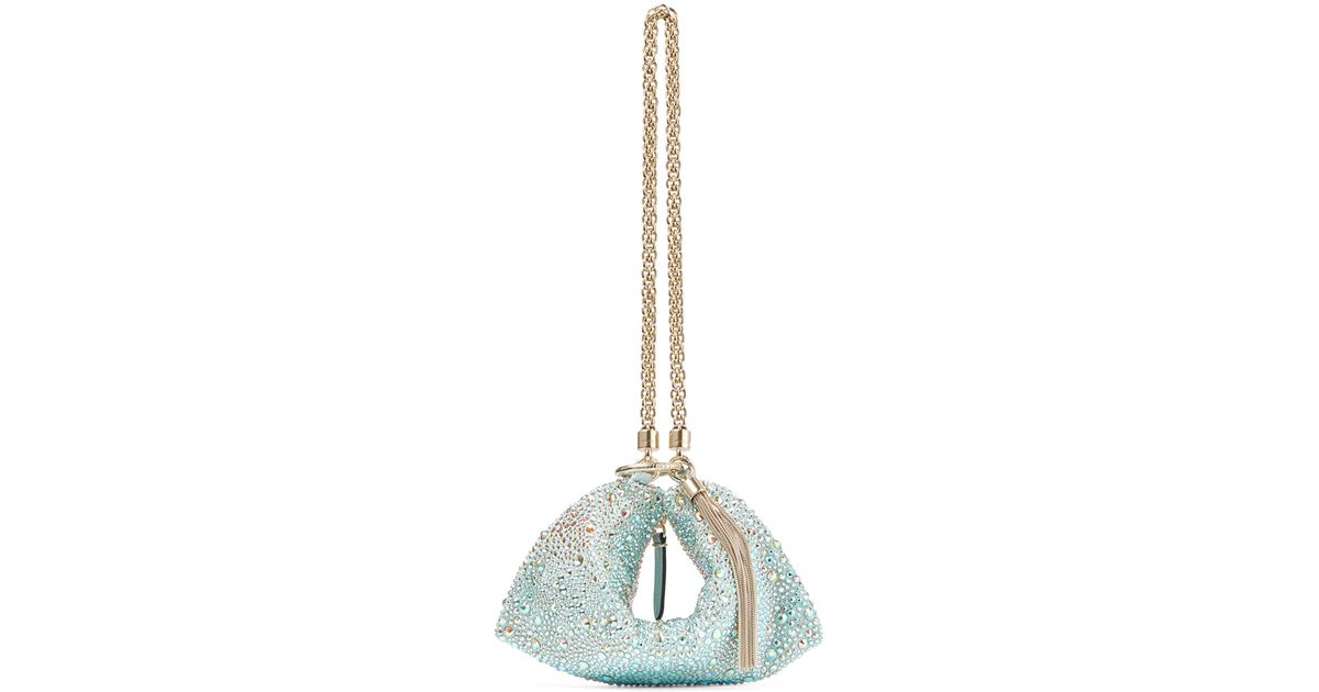 Jimmy Choo Mini Crystal-Embellished Callie Clutch Bag | Lyst