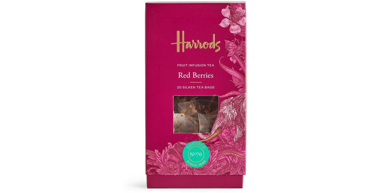 Harrods No. 70 Berries Fruit Infusion Tea in Pink | Lyst UK
