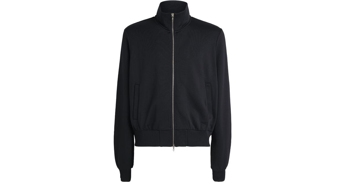 Our Legacy Jersey Mob Bomber Jacket in Black for Men | Lyst UK
