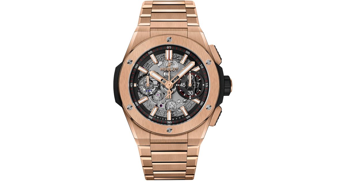 Hublot Titanium Big Bang Integrated Watch 42Mm in Pink for Men | Lyst