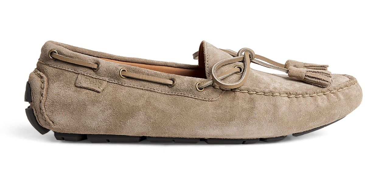 Polo Ralph Lauren Suede Anders Driving Shoes in Brown for Men | Lyst UK