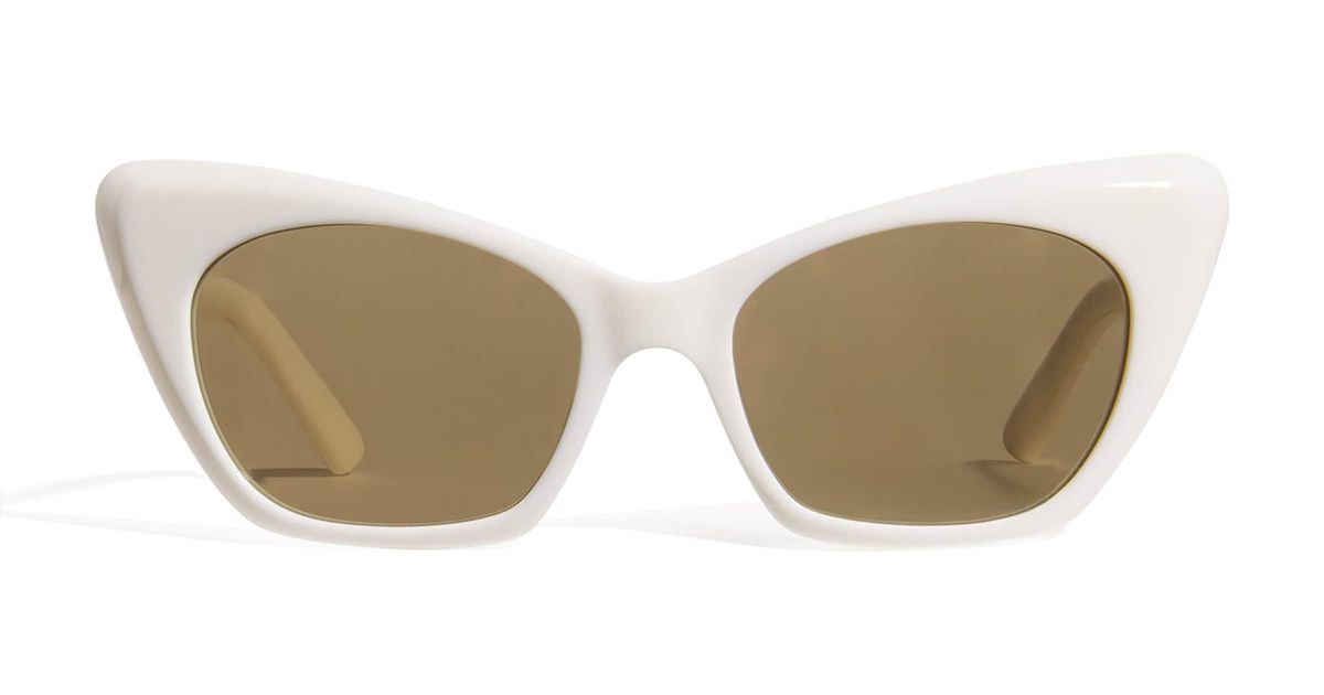 JOSEPH Cat Eye Sunglasses in Natural | Lyst UK