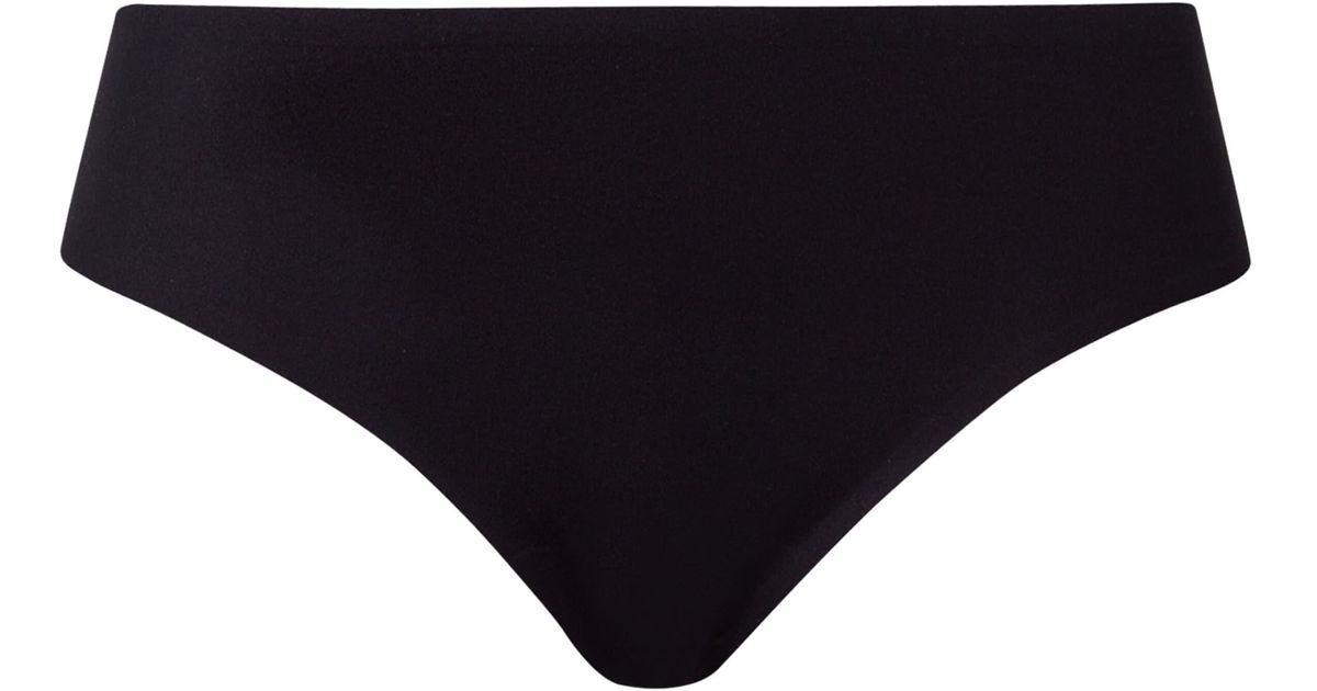 Hanro Invisible Touch Midi Briefs in Black | Lyst UK