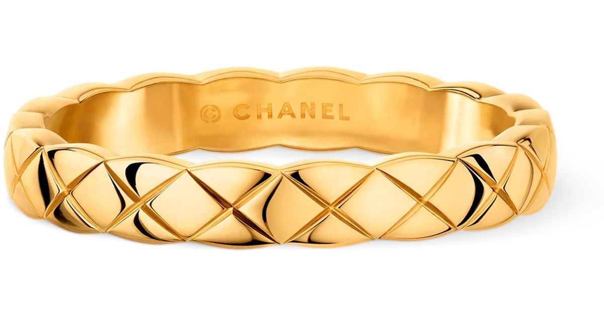 CHANEL Coco Crush Ring in Metallic | Lyst UK