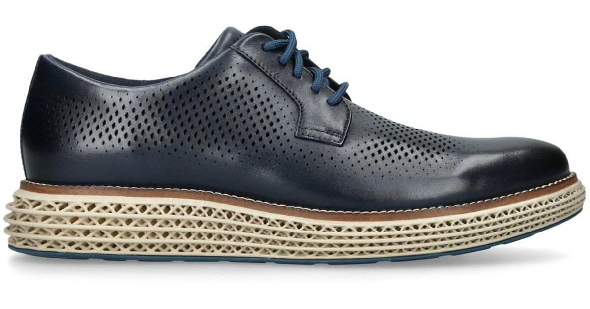 Cole Haan Leather Øriginalgrand Skyweave Oxford Sneakers in Blue for ...