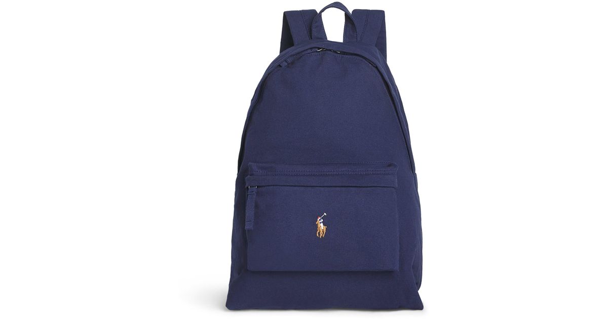 Polo Ralph Lauren Polo Pony Backpack in Blue for Men | Lyst