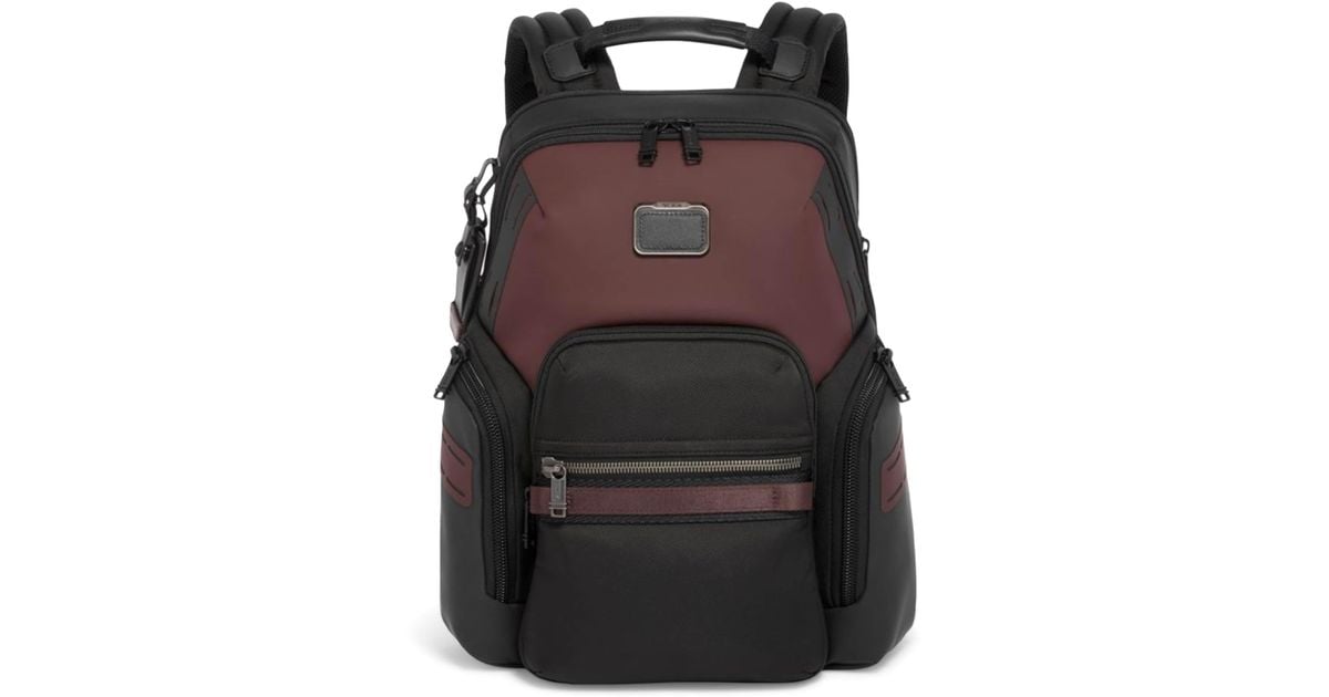 Tumi Alpha Bravo Business Navigation Backpack in Black for Men | Lyst