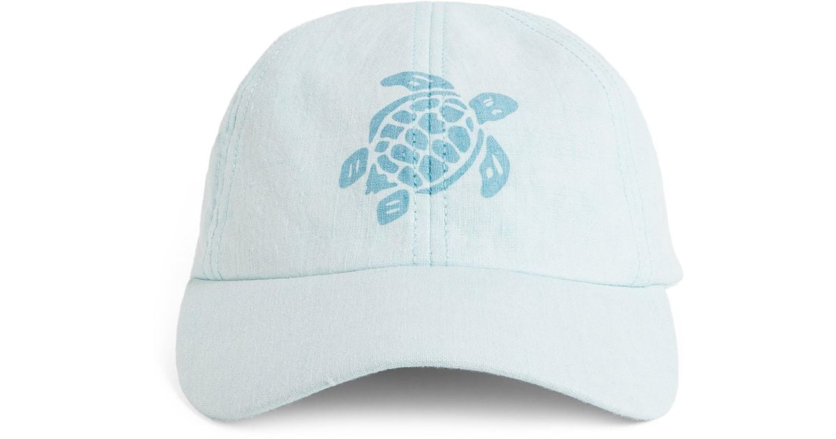 Vilebrequin Embroidered Turtle Baseball Cap in Blue for Men | Lyst UK