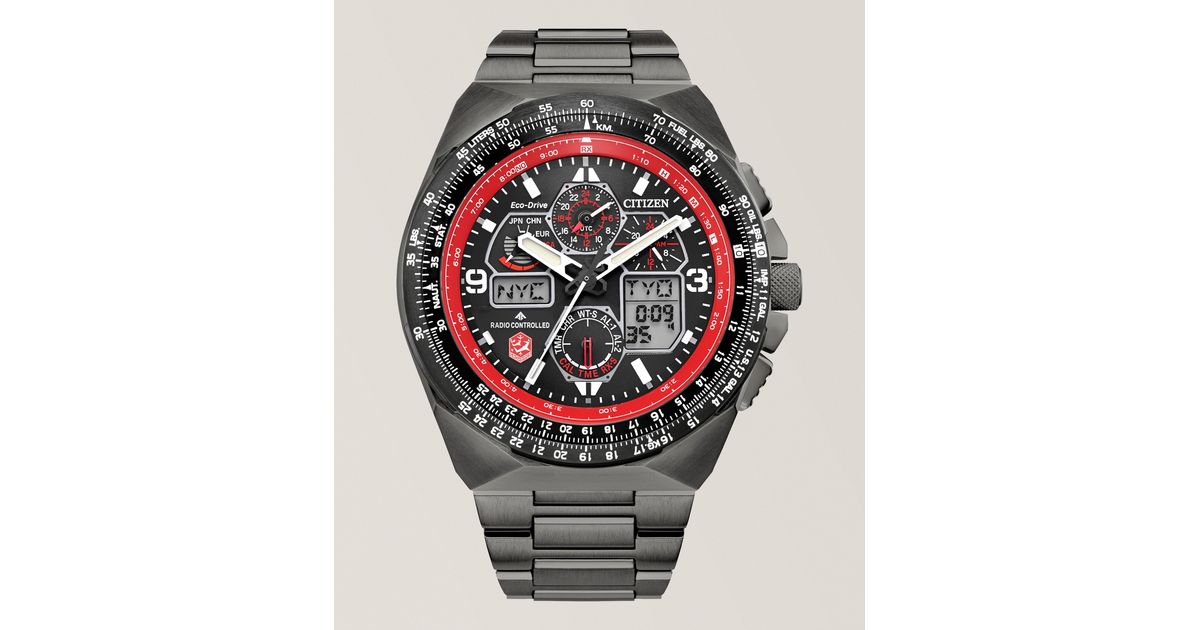 Citizen Promaster Snowbirds Skyhawk A-T Watch in Metallic | Lyst Canada