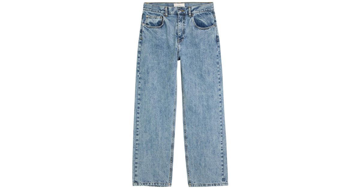 Second Layer Big Papi Relaxed Straight-Leg Jeans in Blue for Men | Lyst UK