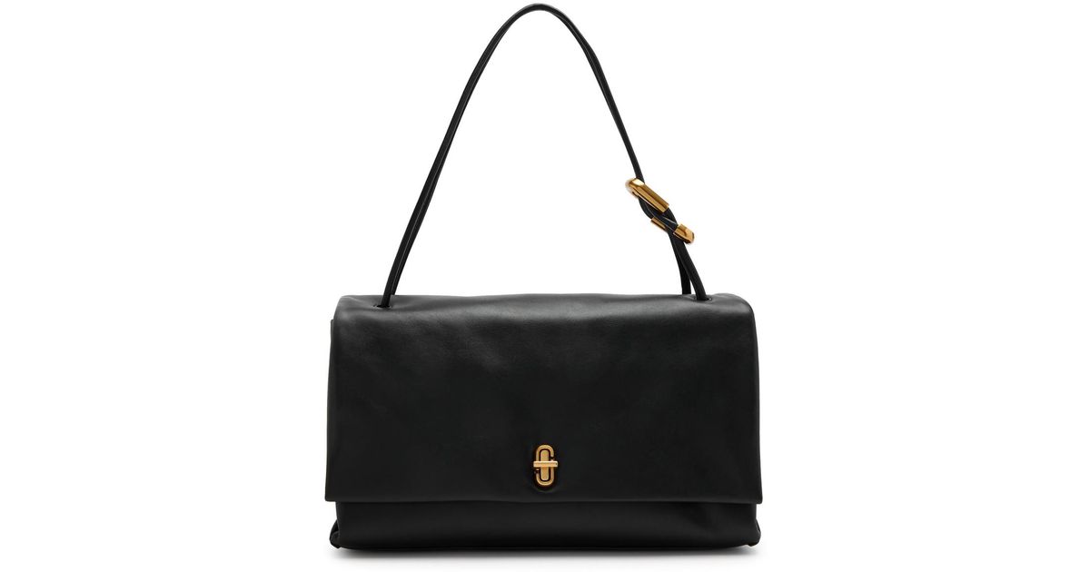 Marc Jacobs The Dual Large Shoulder Bag in Black | Lyst