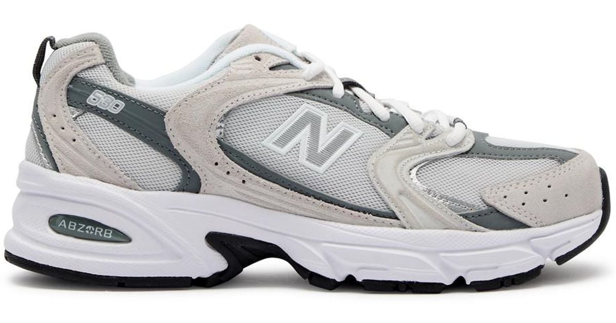 New Balance 530 Panelled Mesh Sneakers in Gray | Lyst
