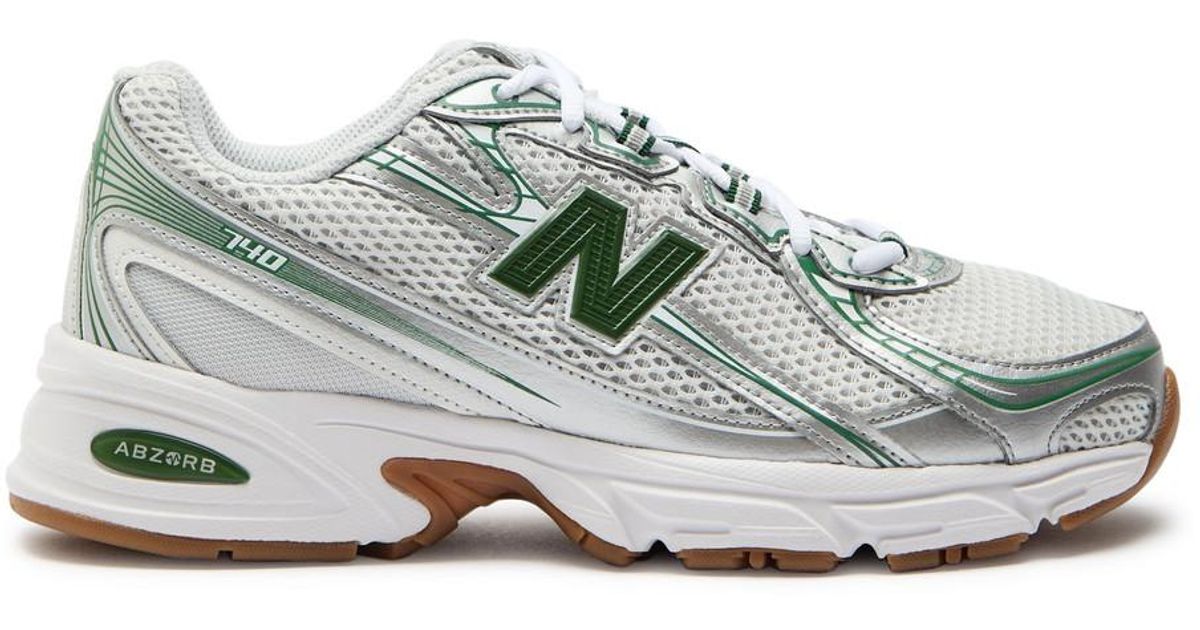 New Balance 740 Panelled Mesh Sneakers in White | Lyst UK