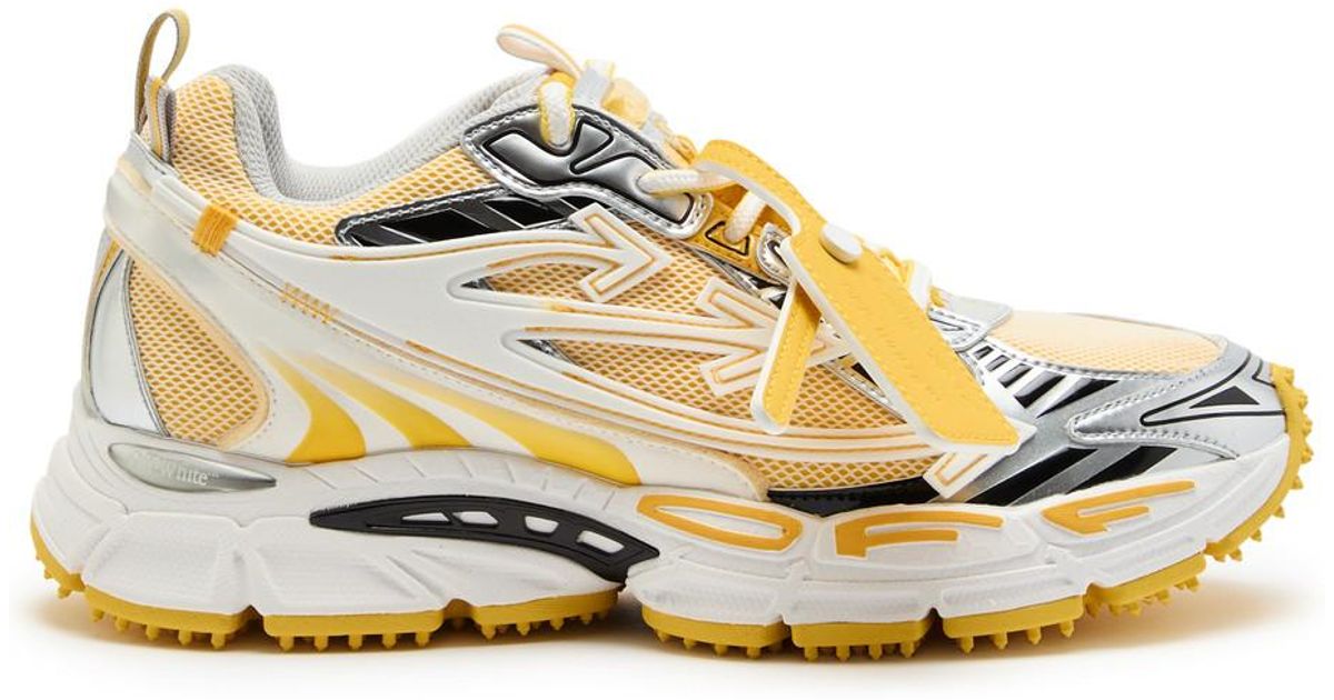 Off-White c/o Virgil Abloh Be Right Back Panelled Mesh Sneakers in ...