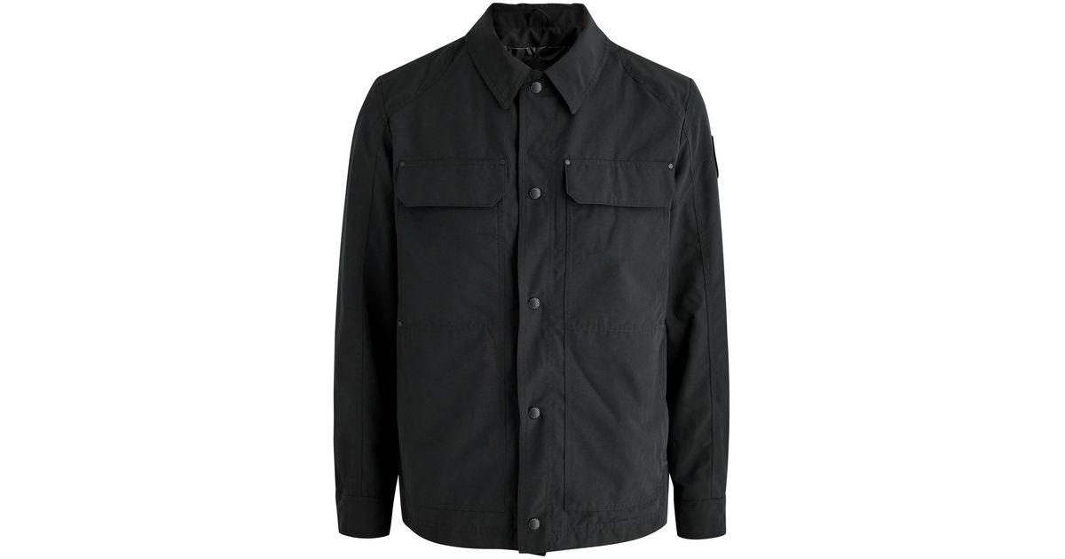 Canada Goose Burnaby Chore Shell Coat in Black for Men | Lyst