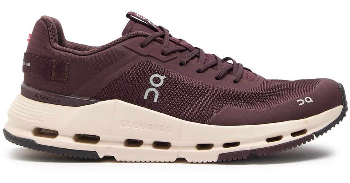 On Shoes Cloudnova Form 2 Mesh-Knit Sneakers in Purple | Lyst